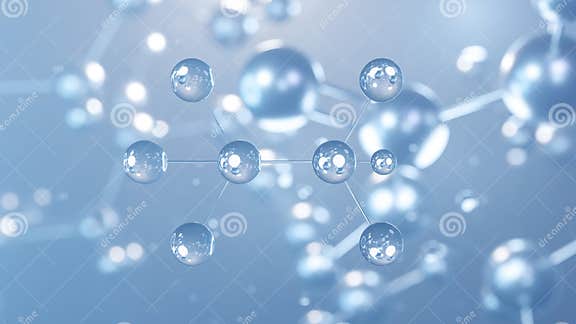 Halothane Molecular Structure 3d, Flat Model, General Anaesthetic ...