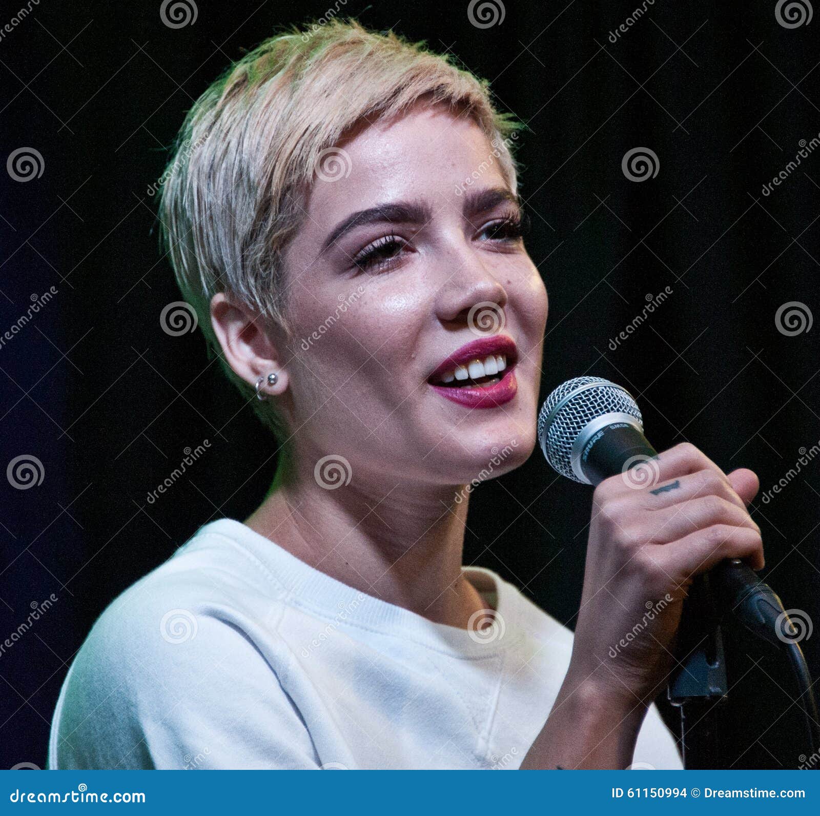 Halsey imagen de archivo editorial. Imagen de americano - 61150994