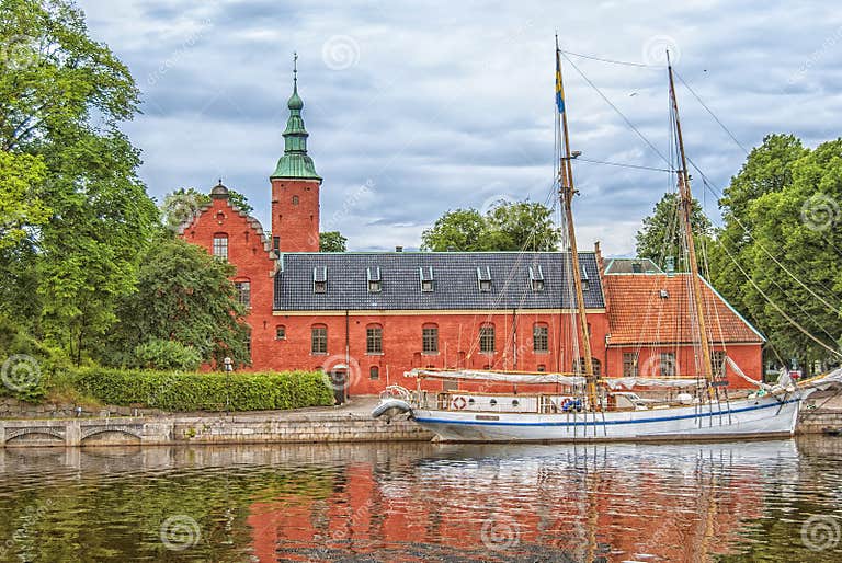 Halstad Castle 03 stock photo. Image of scandinavian - 30644636