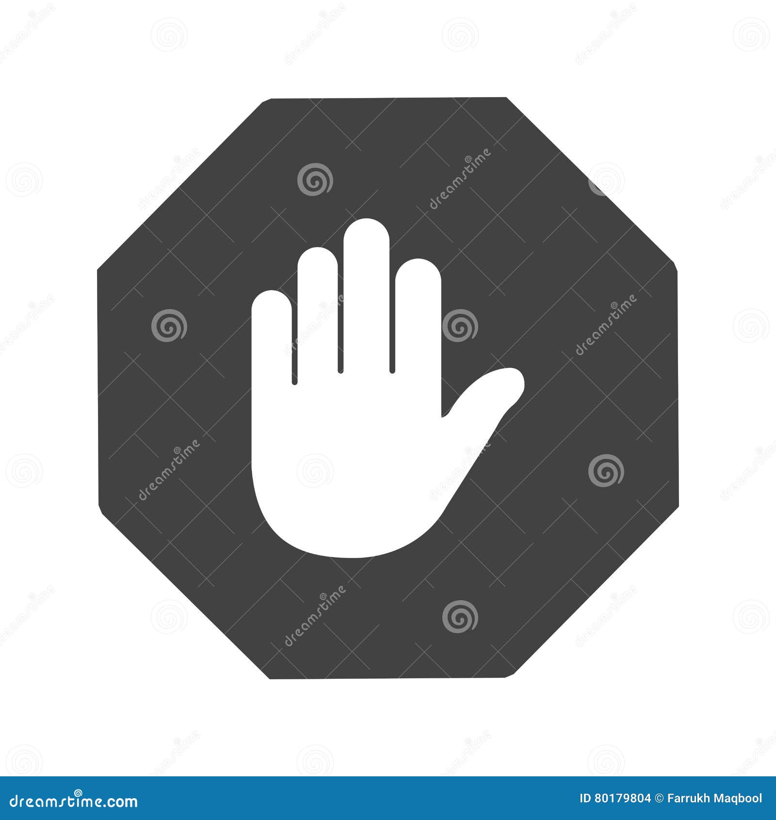 Halt Icon Vector Illustration | CartoonDealer.com #31279036