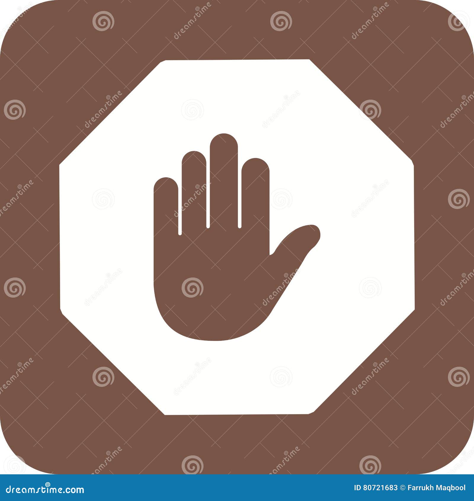 Halt Icon Vector Illustration | CartoonDealer.com #31279036