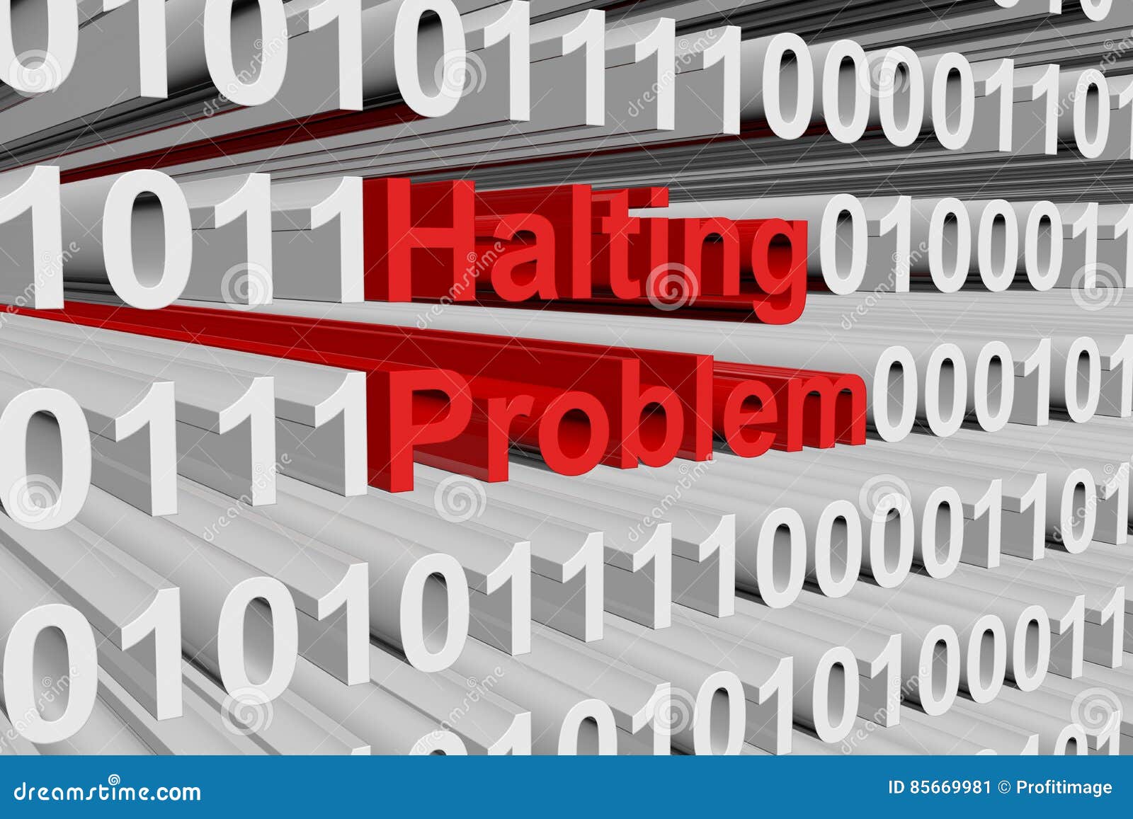 Halting problem stock illustration. Illustration of tech - 85669981