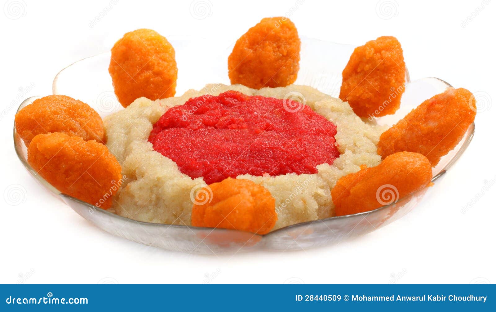 Halua Or Halva, Indian Flour Sweetmeats Stock Photo | CartoonDealer.com ...