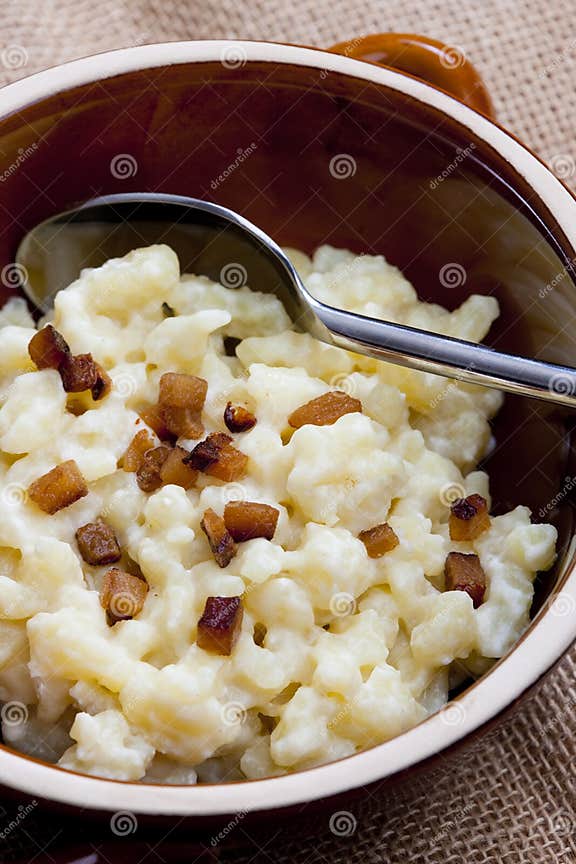 Halusky stock image. Image of closeup, meals, ready, dumplings - 12647229