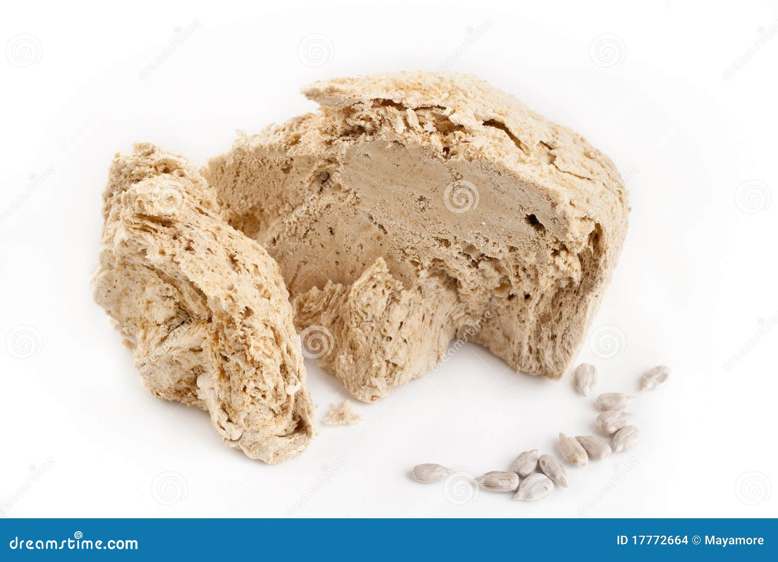 Halva, halavah stock photo. Image of nuts, isolated, piece - 17772664