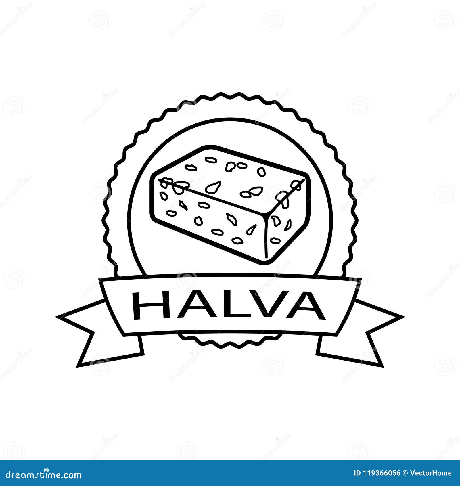 Halva Halwa Pistachio Nut Snack Piece Cut Slice Of Traditional Arab ...