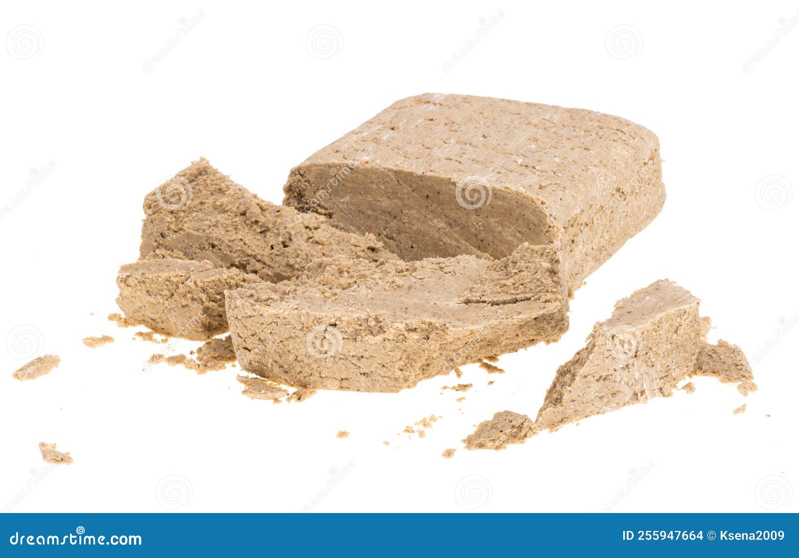 Halva Confectionery Isolated Stock Photo - Image of tasty, halvah ...
