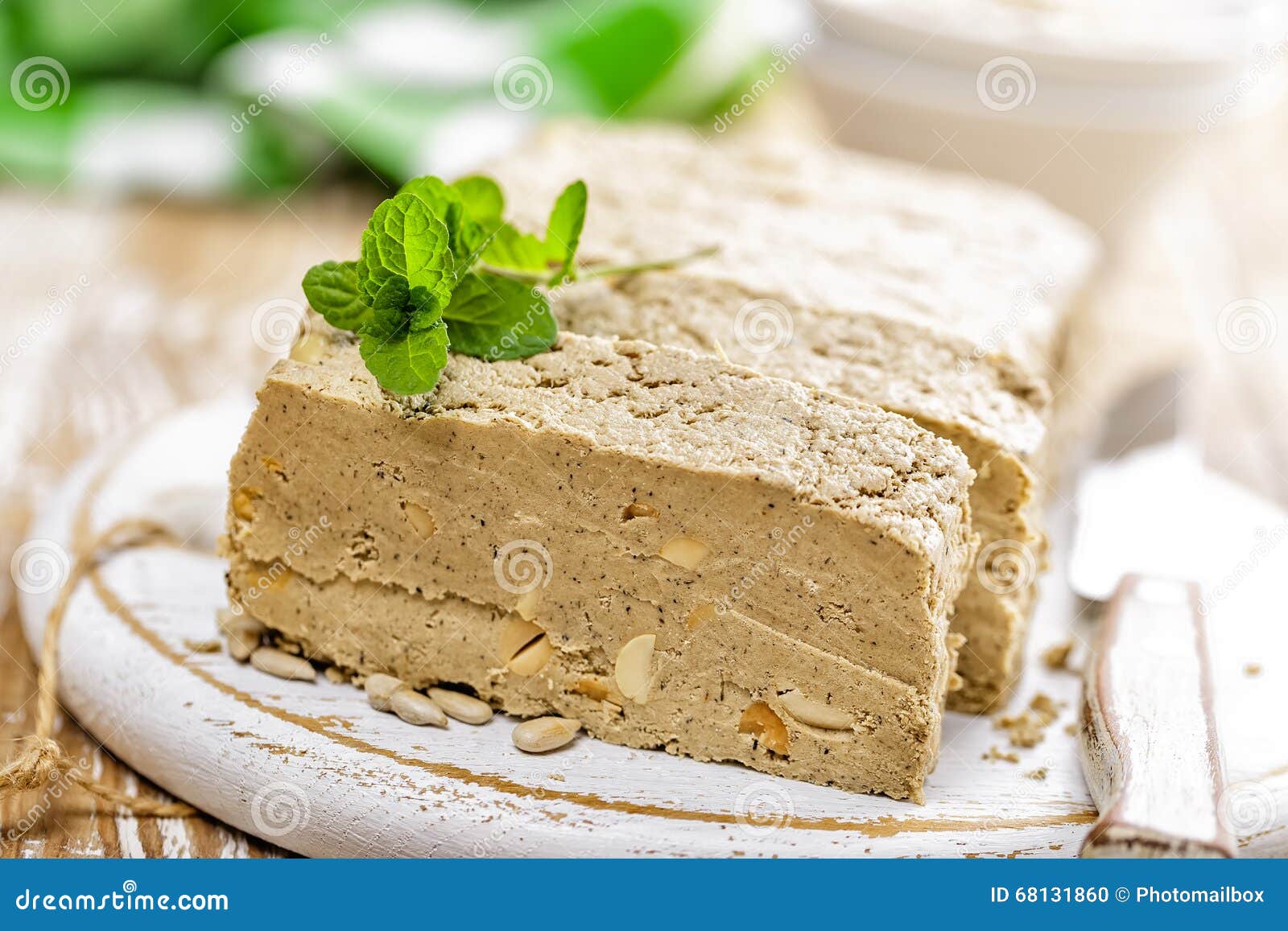 Halua Or Halva, Indian Flour Sweetmeats Stock Photo | CartoonDealer.com ...