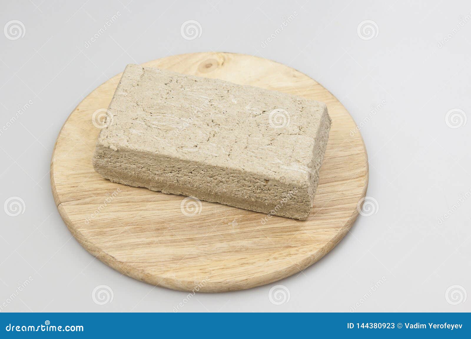 The Halva on a White Background Stock Image - Image of tasty, east ...
