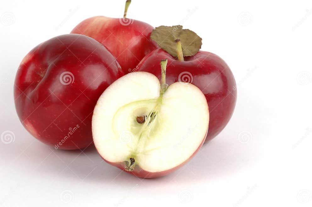 Halved Apple stock photo. Image of core, fresh, snack - 3118224