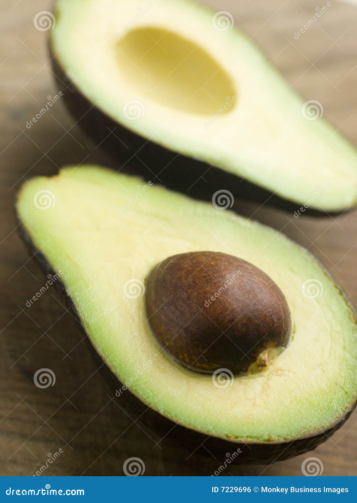 Halved Avocado stock photo. Image of supplement, groceries - 7229696