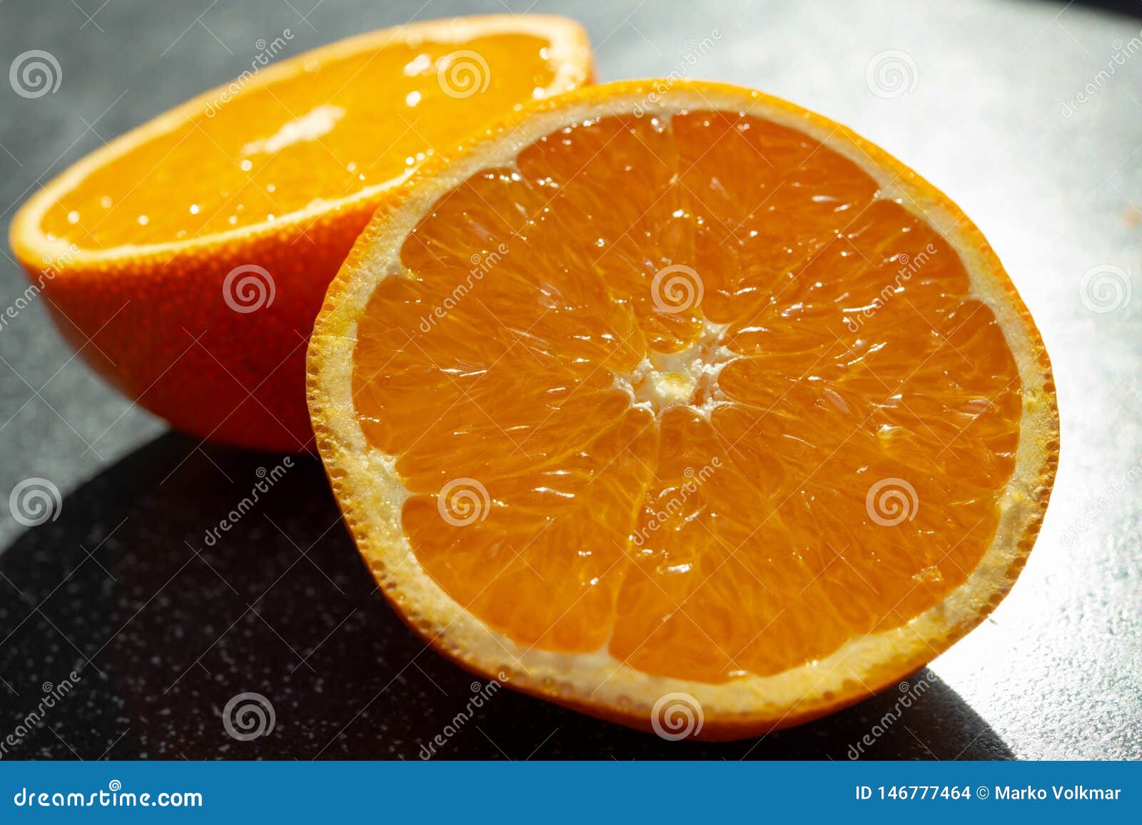 Halved orange stock photo. Image of healthy, food, orange - 146777464