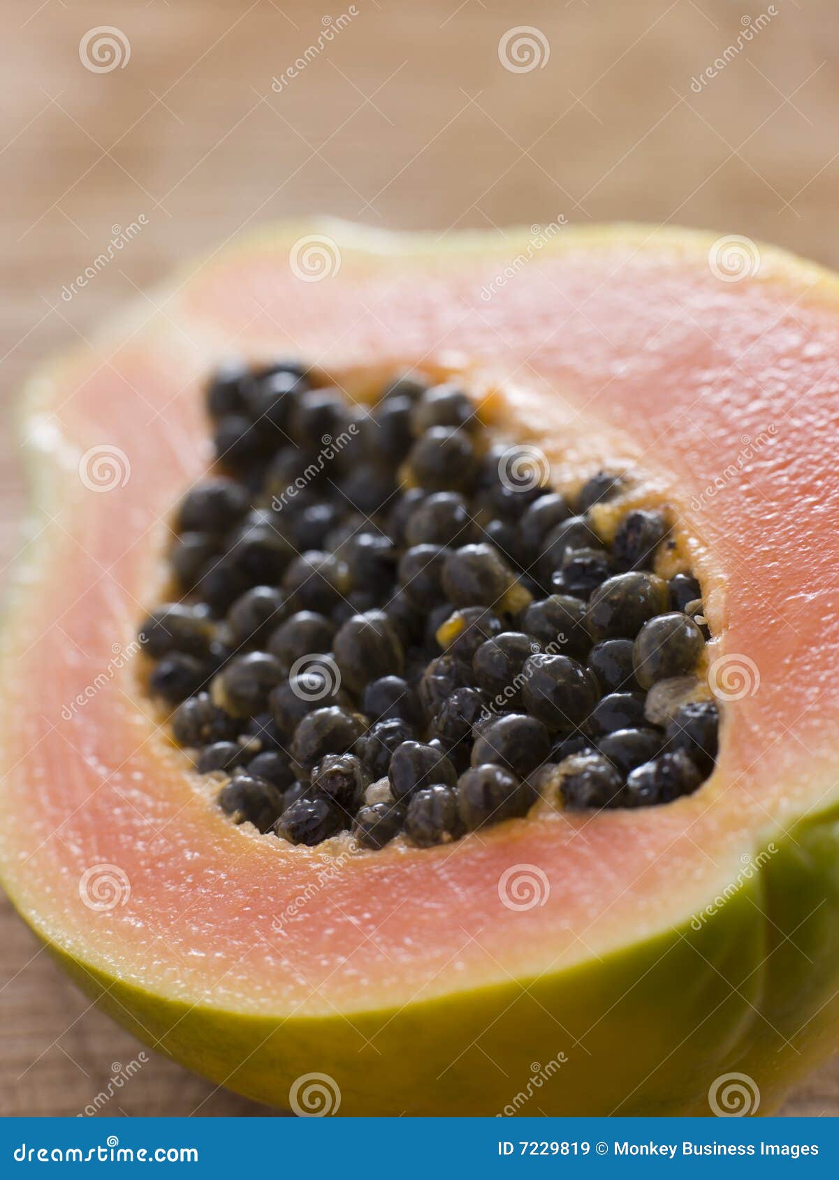 Halved Papaya stock image. Image of selective, color, groceries - 7229819