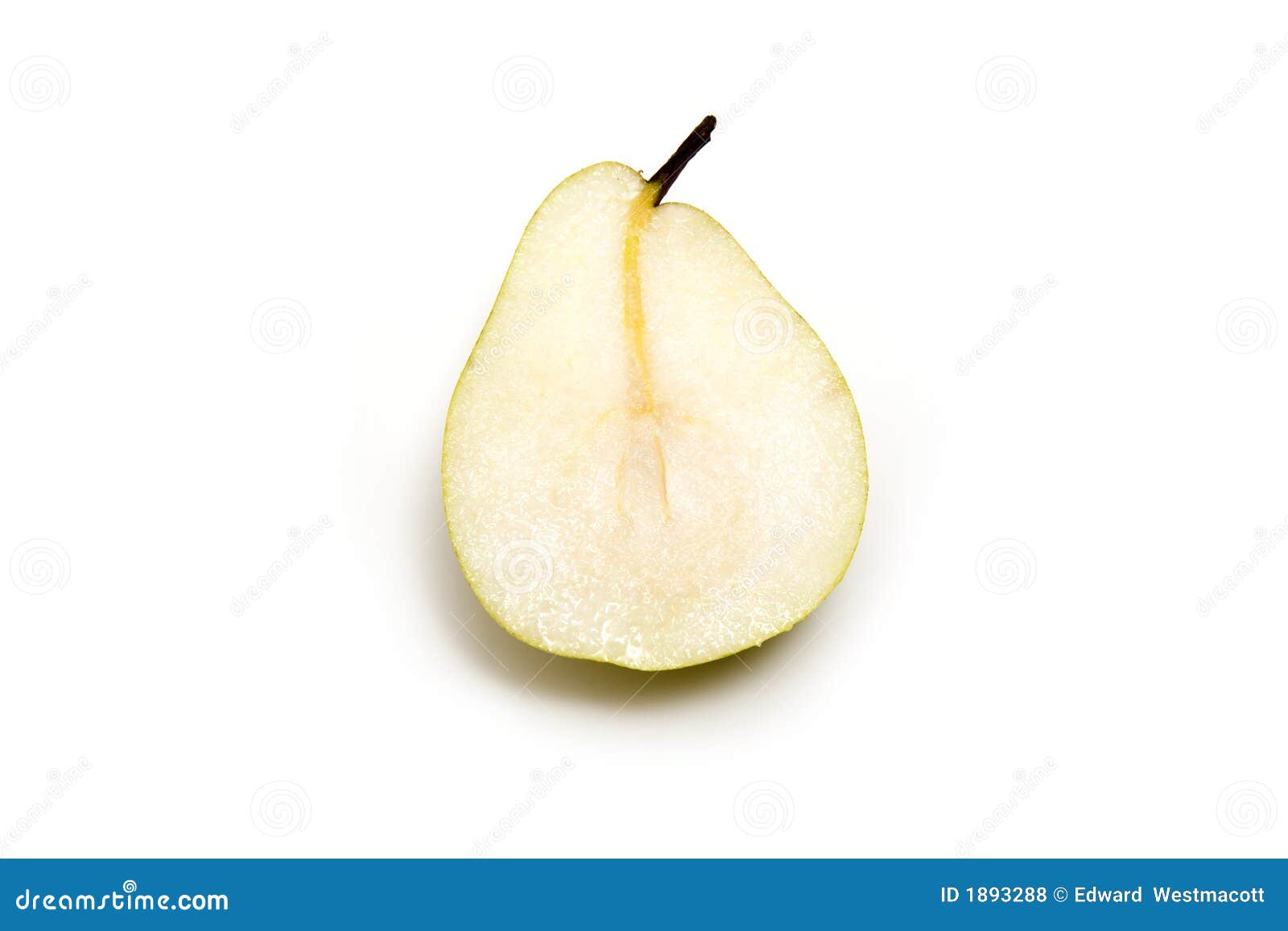 Halved pear stock photo. Image of cross, halved, pear - 1893288