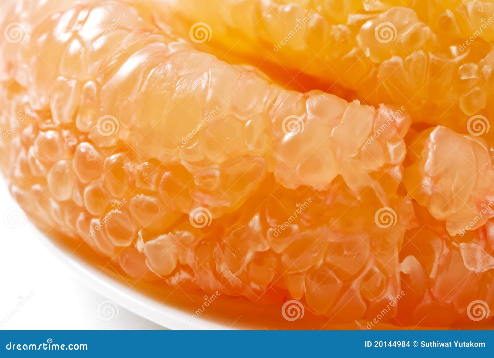 Halves Grapefruit Isolated On A White Stock Photo - Image of background ...