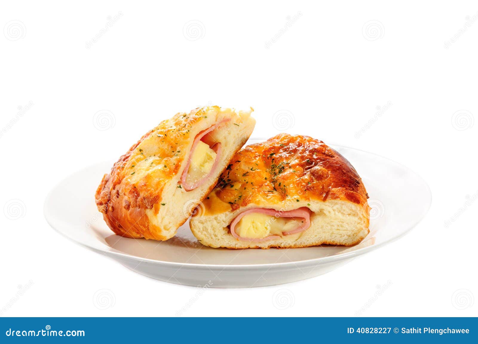 Ham cheese and bread stock image. Image of gourmet, fresh - 40828227
