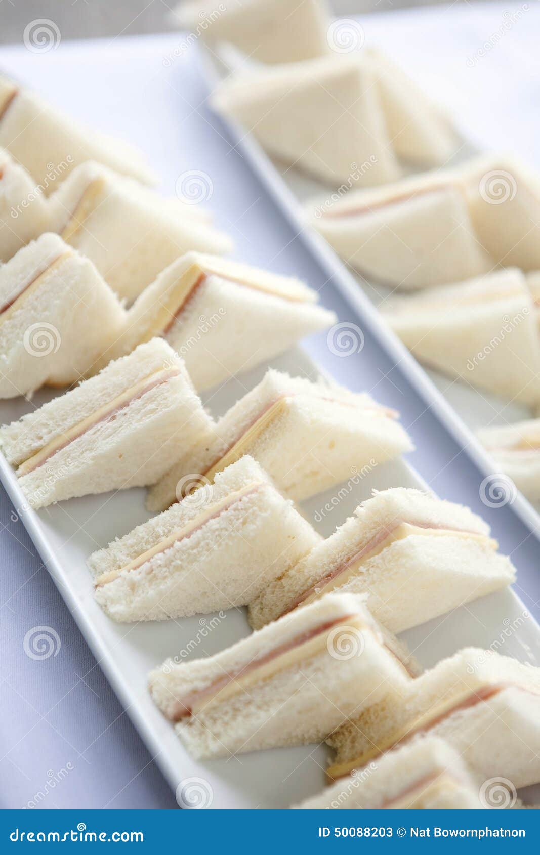 Ham cheese sandwiches stock image. Image of group, deli - 50088203