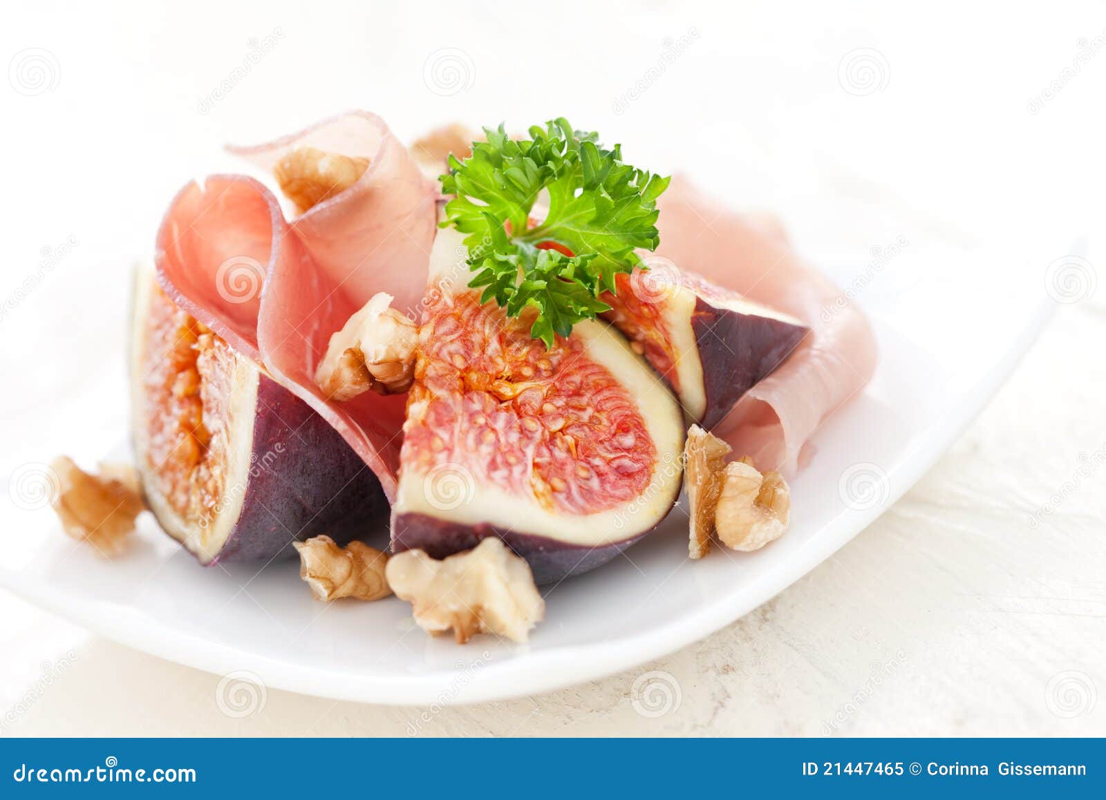 Ham and figs stock image. Image of slice, figs, lunch - 21447465