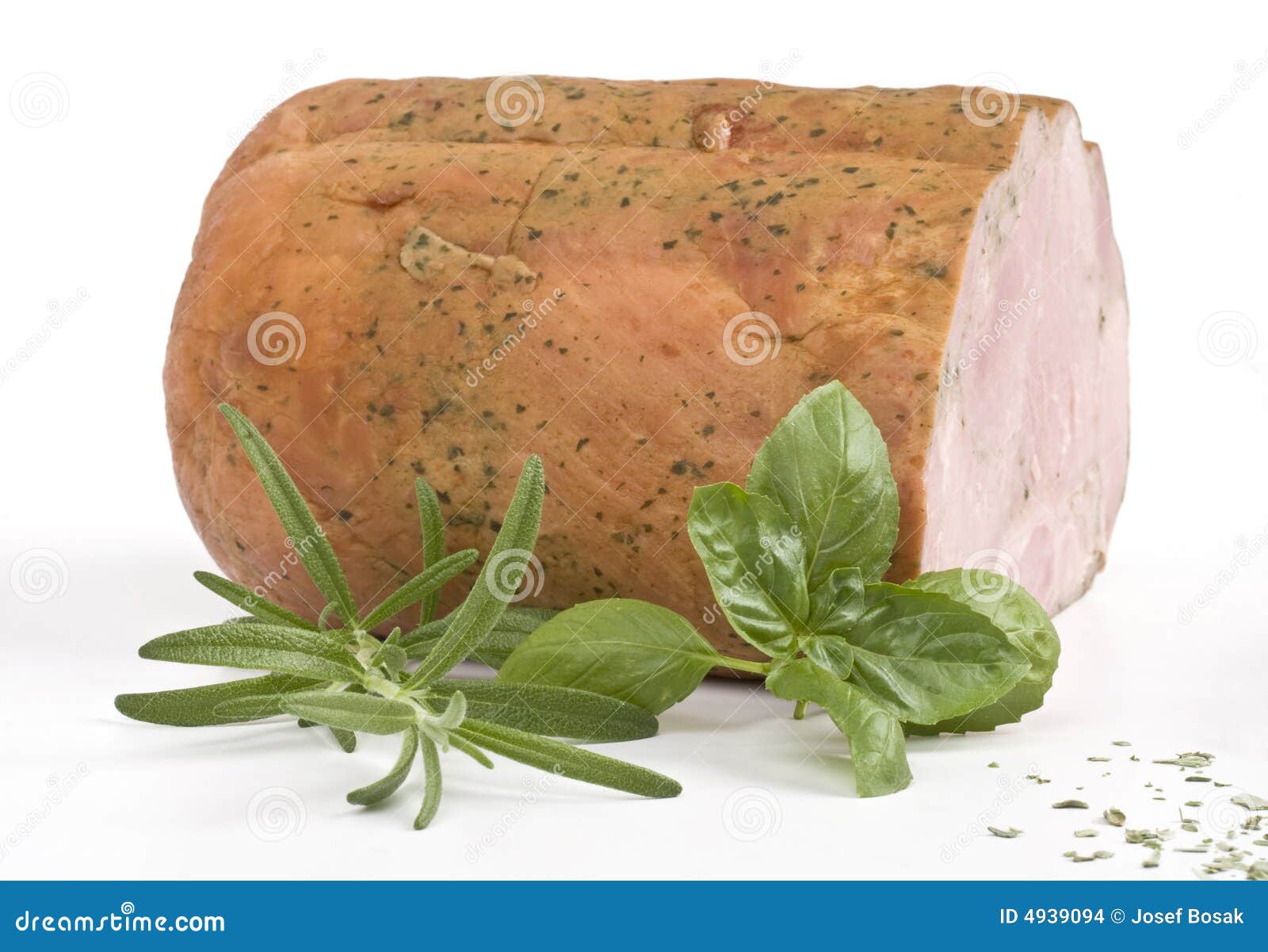 Ham With Herbs Picture. Image: 4939094