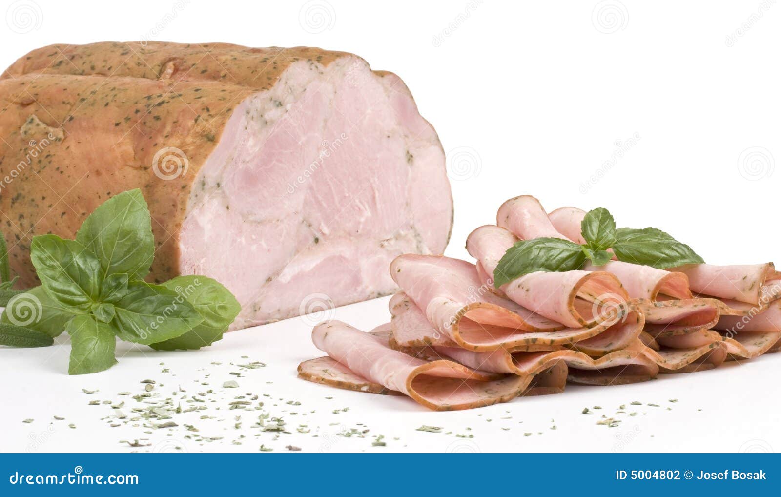 Ham With Herbs Picture. Image: 5004802
