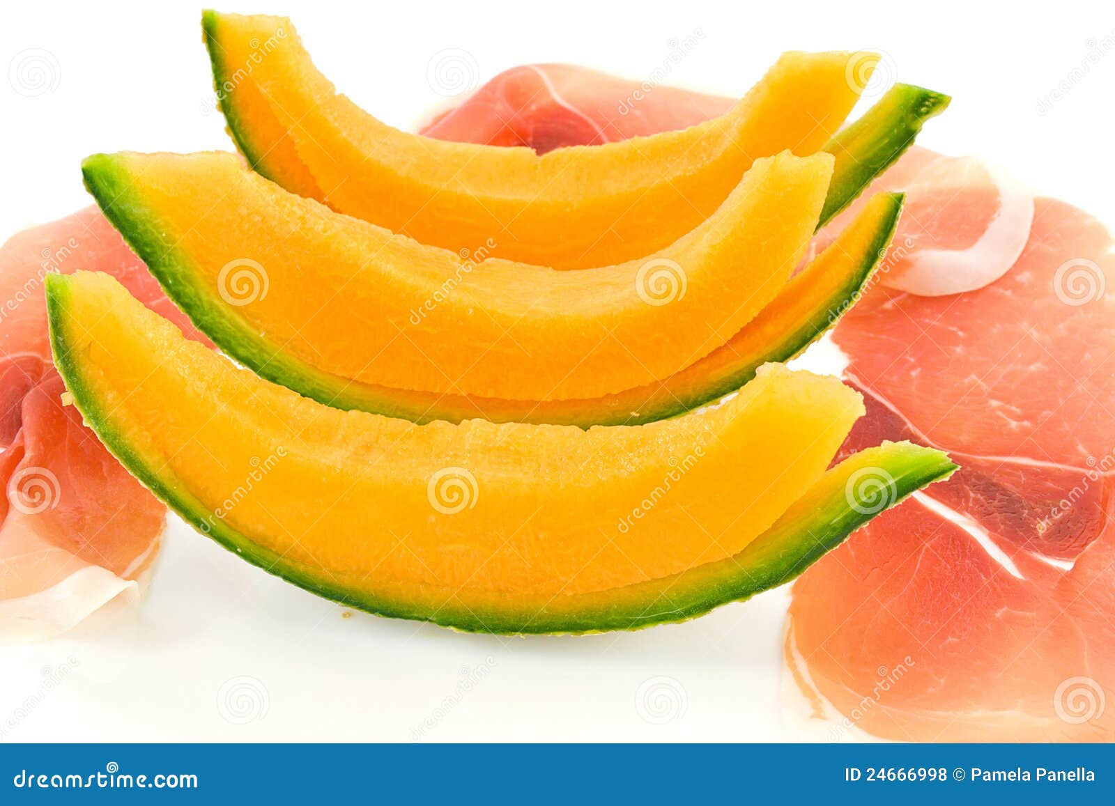 Ham and melon stock photo. Image of lunch, friuli, melon - 24666998