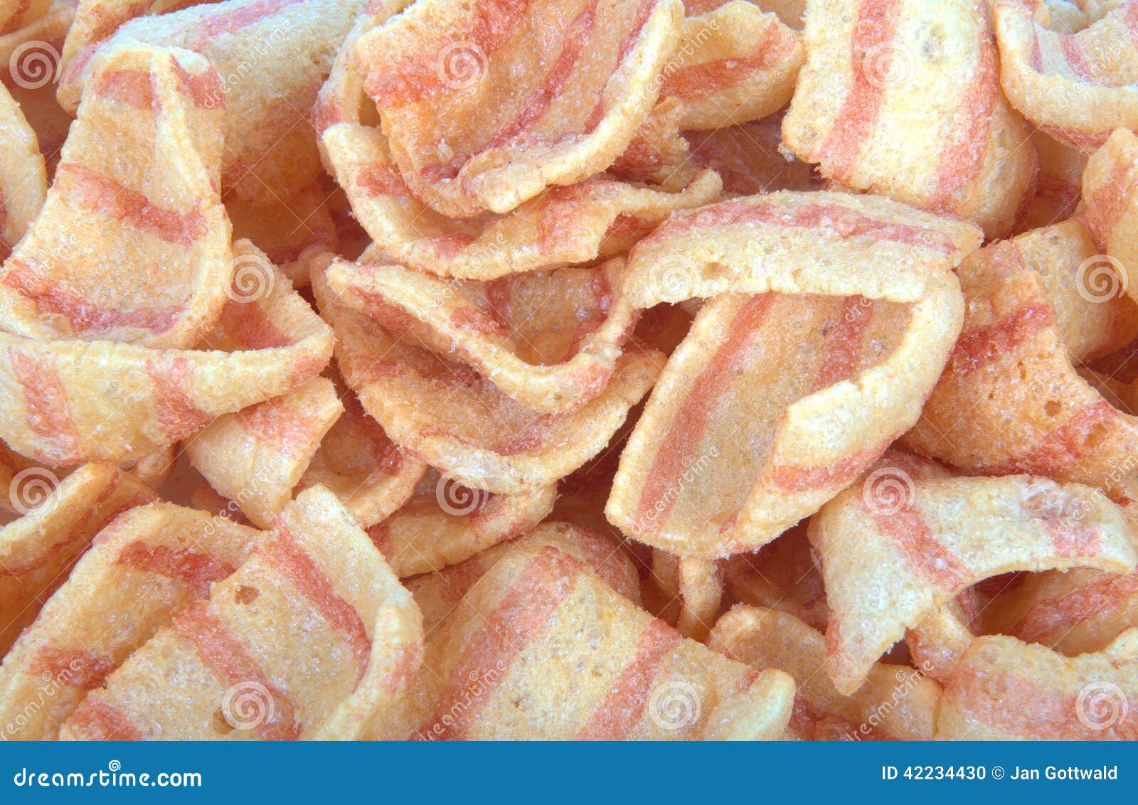 Ham potato chips stock photo. Image of salty, unhealthy - 42234430
