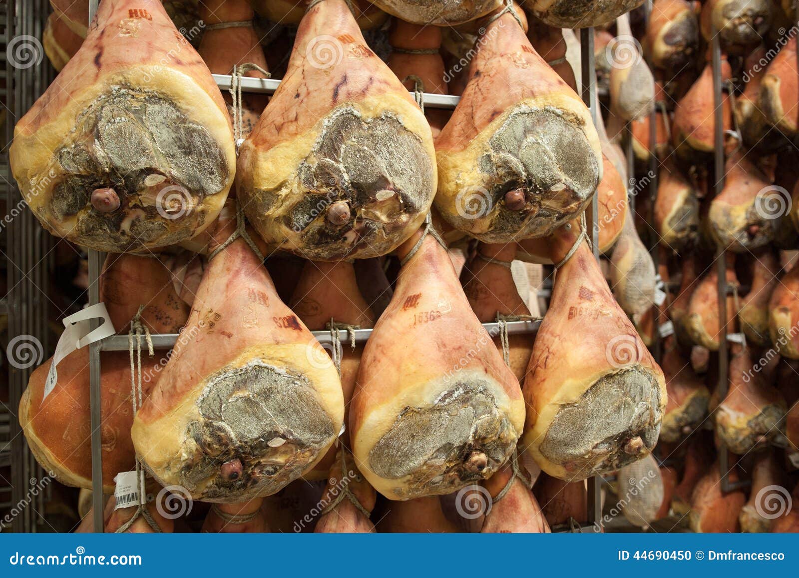 Ham prosciutto di parma stock photo. Image of congeries - 44690450