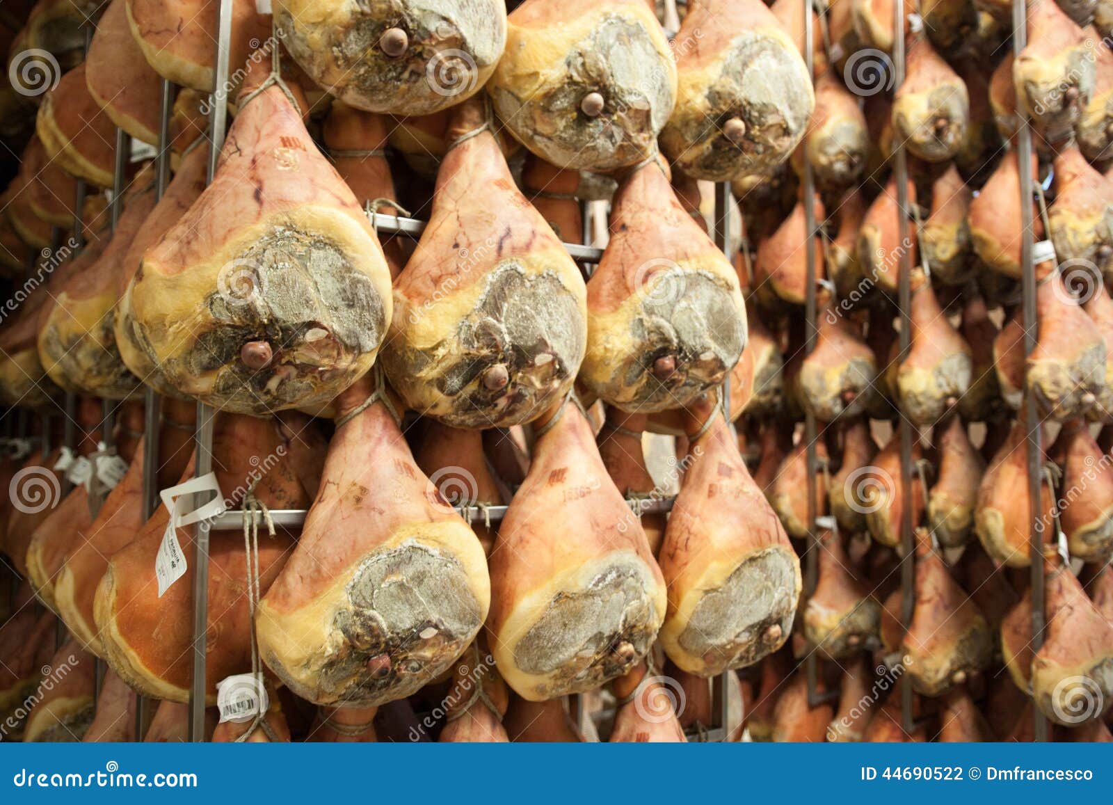 Ham prosciutto di parma stock photo. Image of cumolo - 44690522