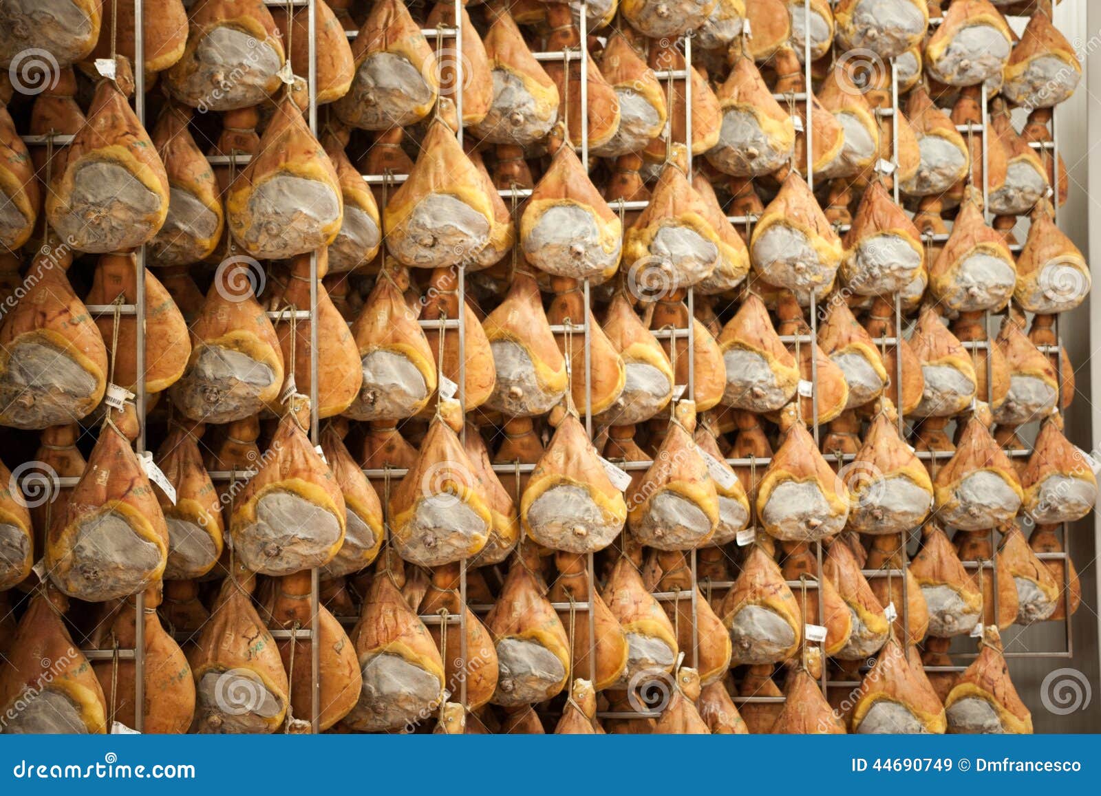 Ham prosciutto di parma stock image. Image of compromise - 44690749