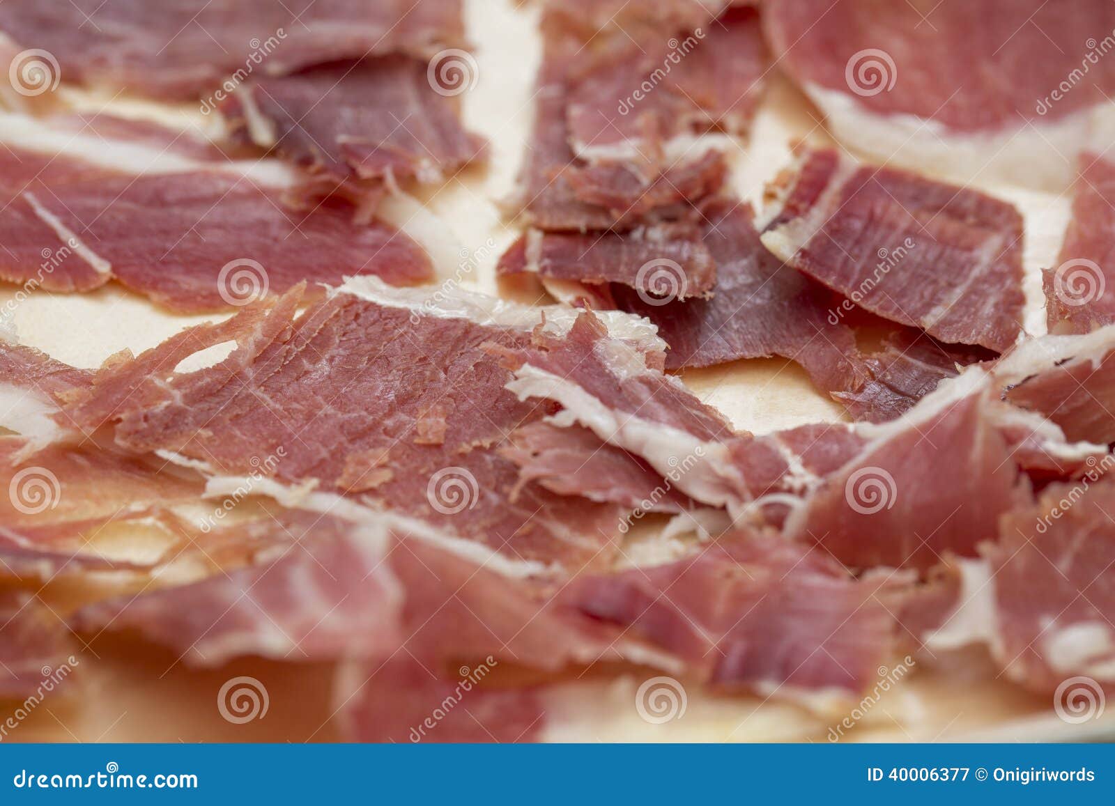 Ham raw stock image. Image of cold, food, white, delicious - 40006377