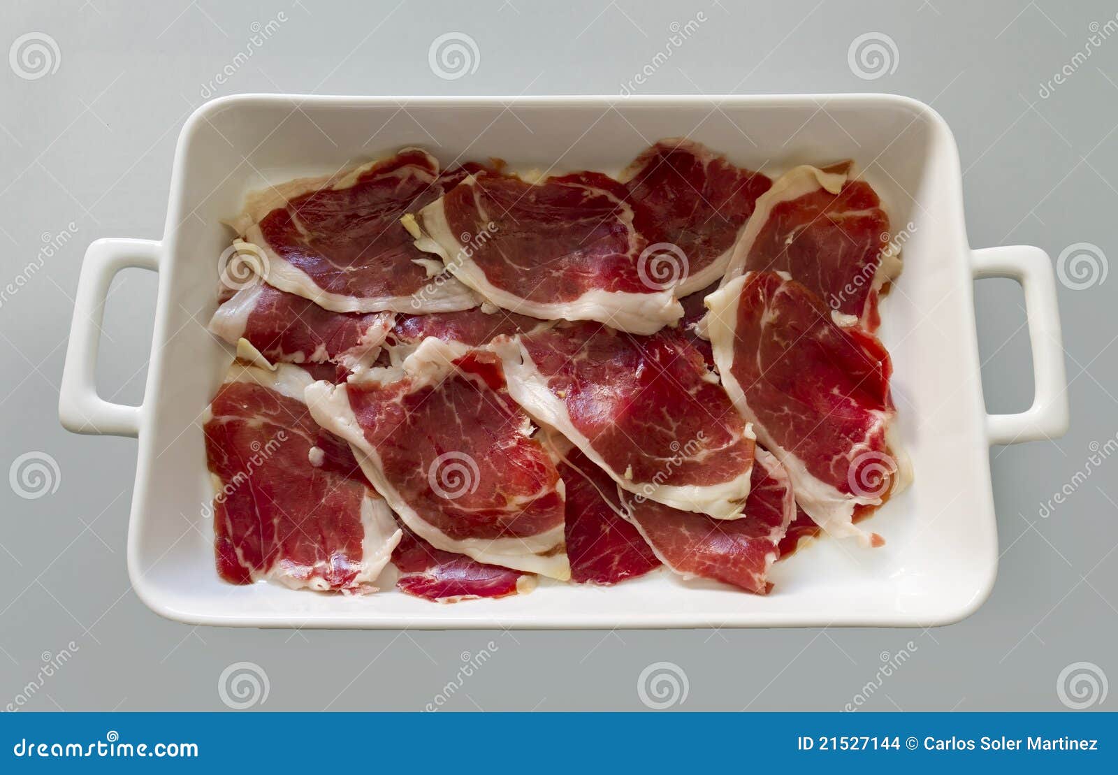 Ham serrano stock photo. Image of gourmet, pork, delicatessen - 21527144