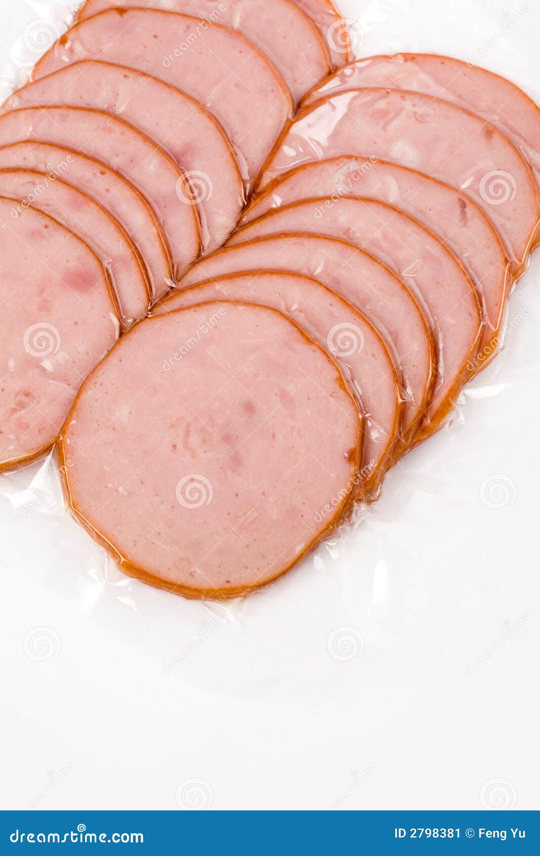 Ham slices stock image. Image of slice, meat, close, sausage - 2798381
