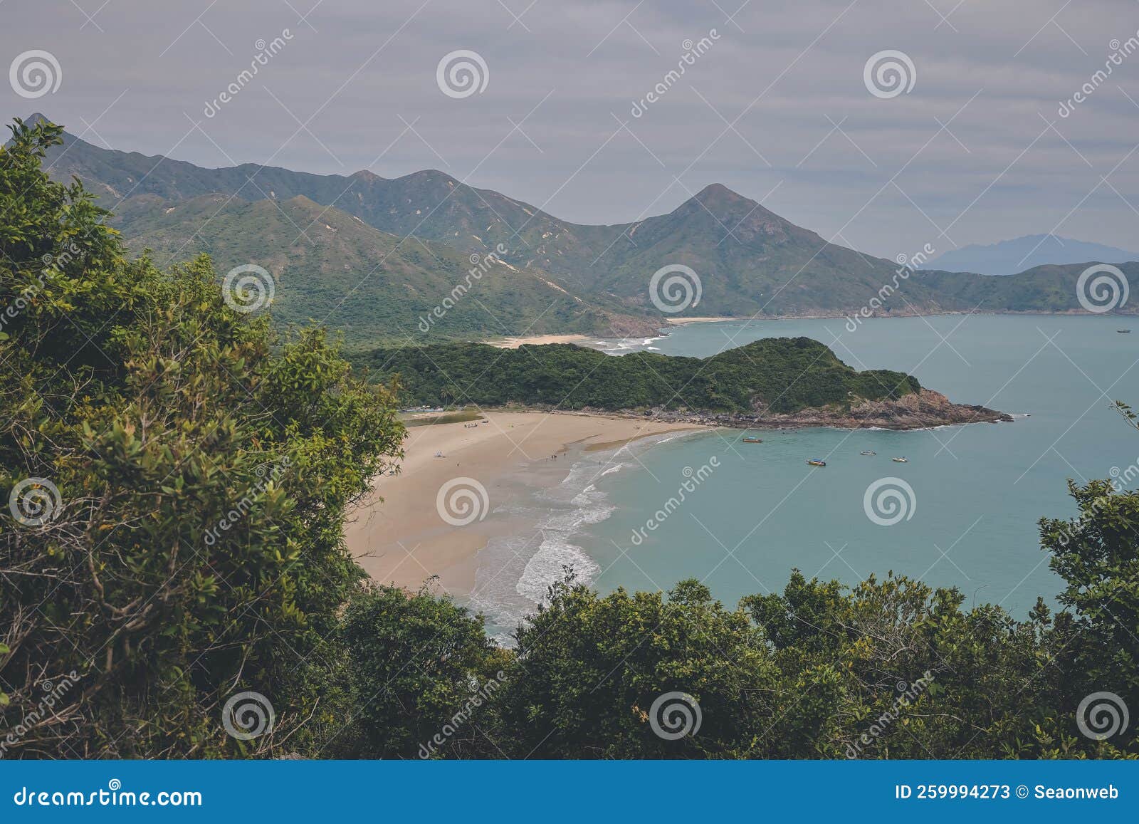 A Ham Tin Wan Beach in Hong Kong Stock Image - Image of natural, hong ...