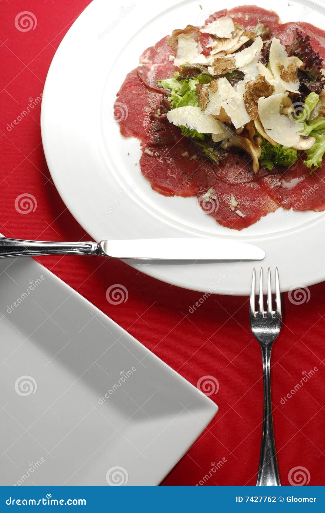 Ham with truffles stock photo. Image of italian, slices - 7427762