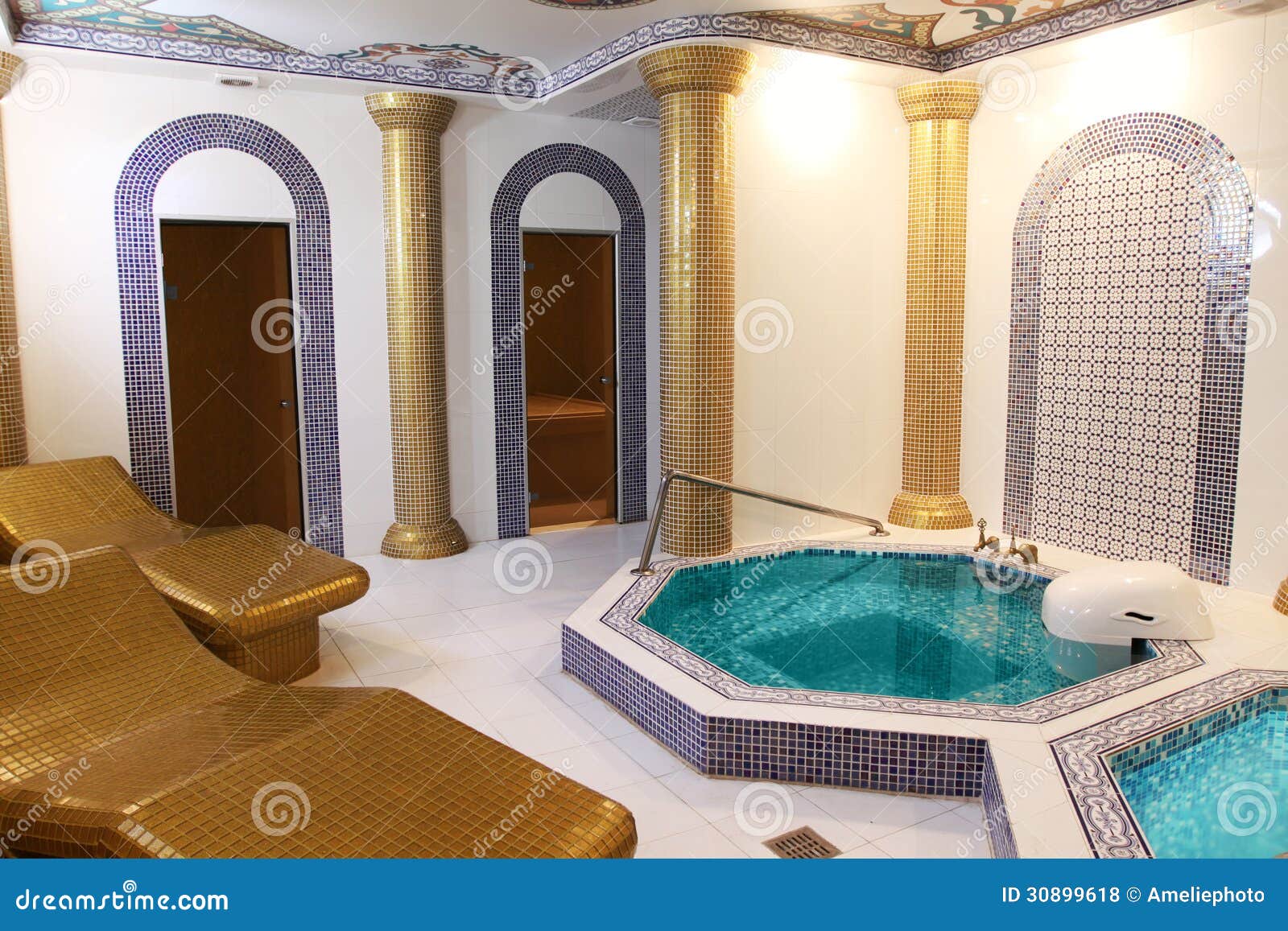 Hamam interior foto de stock. Imagem de ornamento, arte - 30899618
