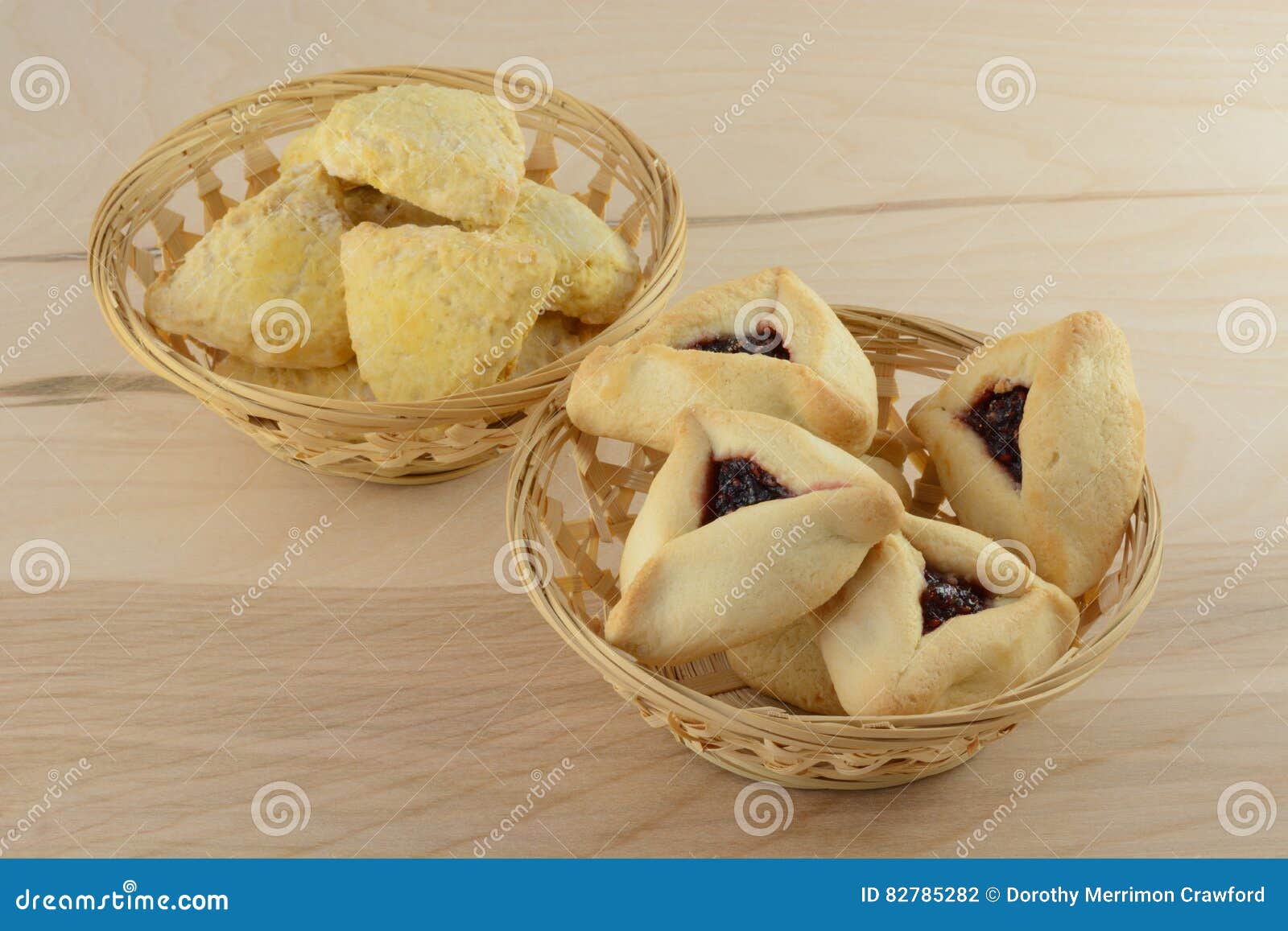Hamantash and Scones stock photo. Image of bread, snack - 82785282