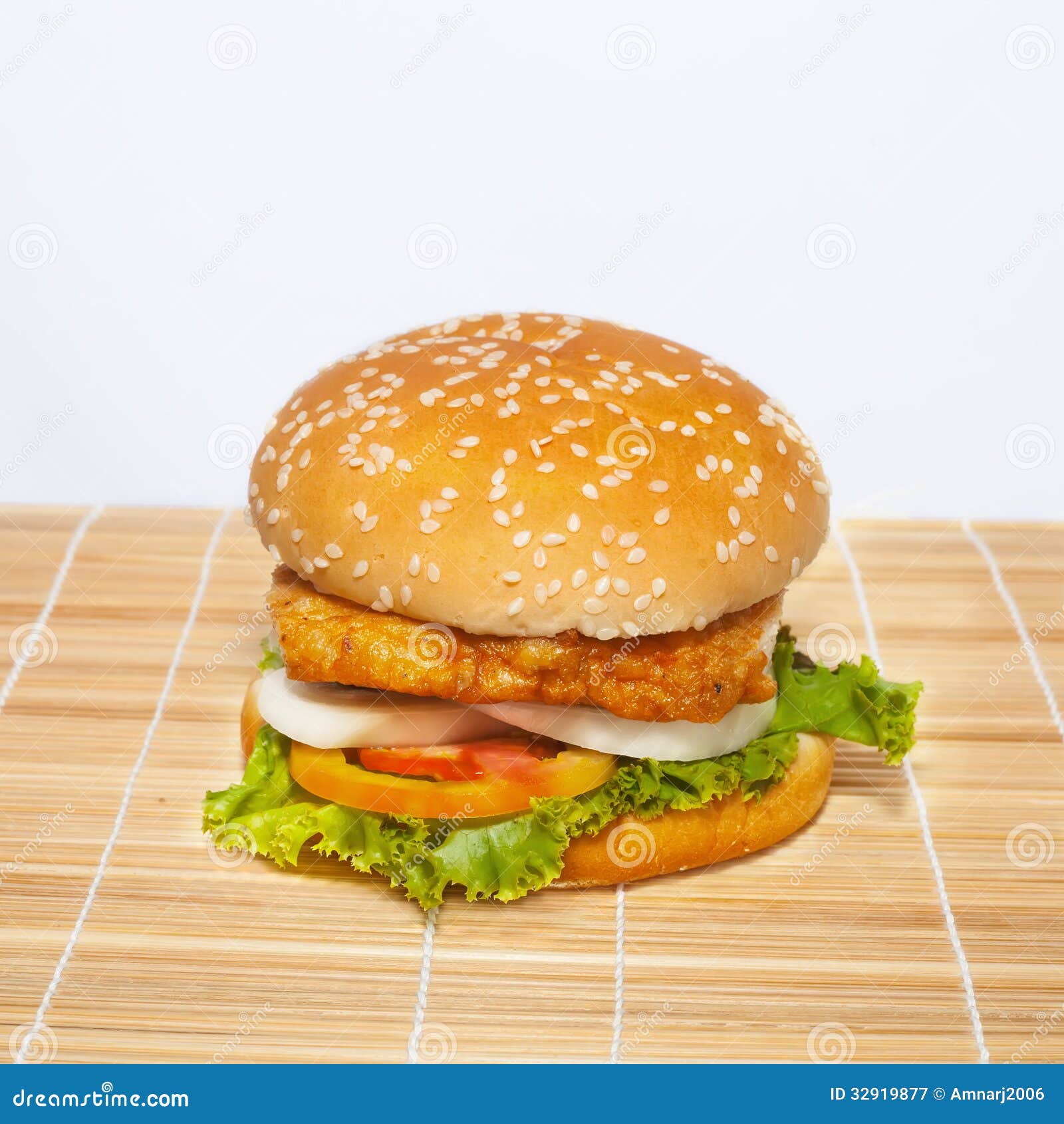 Hambergers stock image. Image of beef, slice, junk, white - 32919877