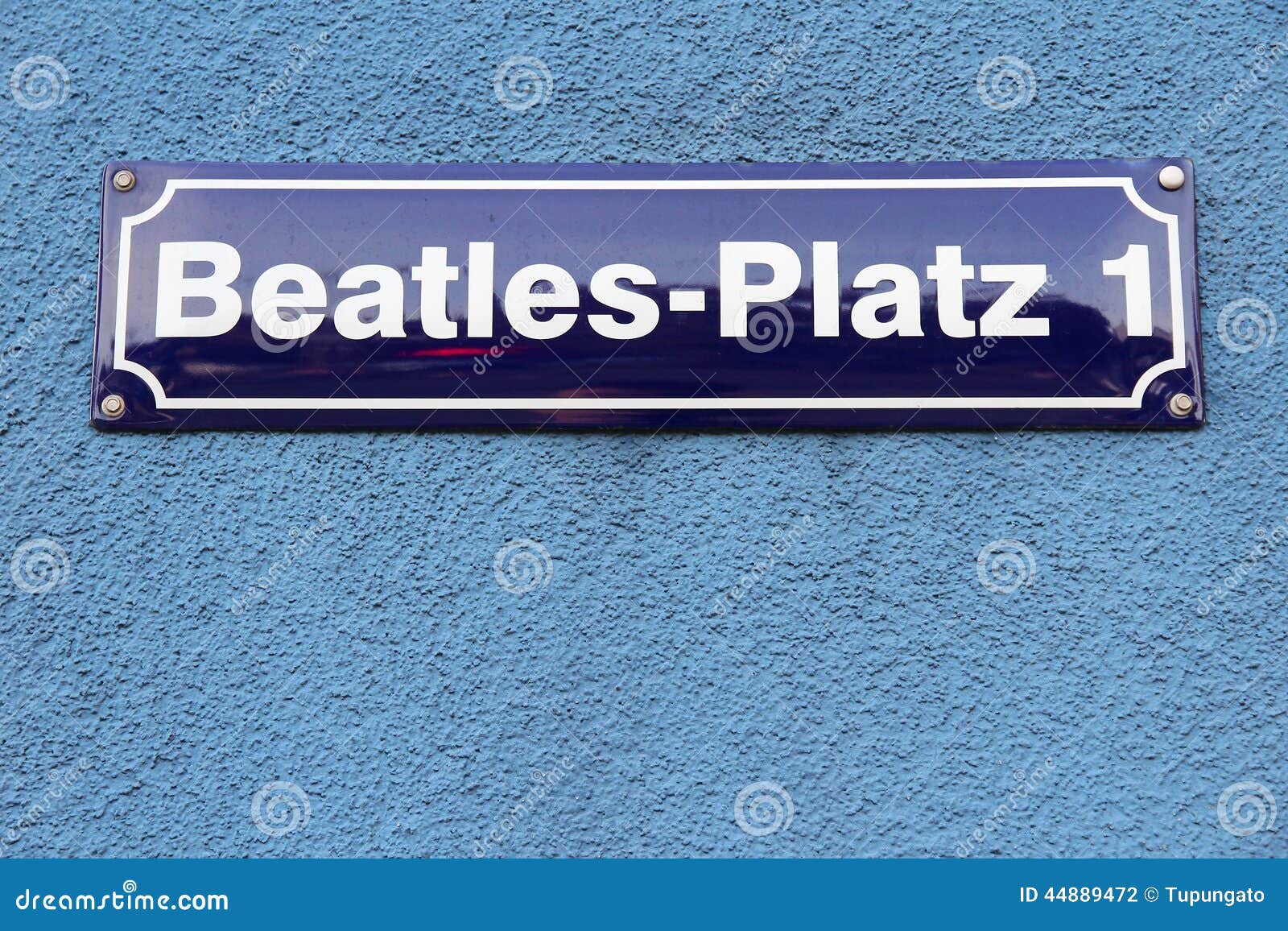 Hamburg Beatles Square stock photo. Image of germany - 44889472