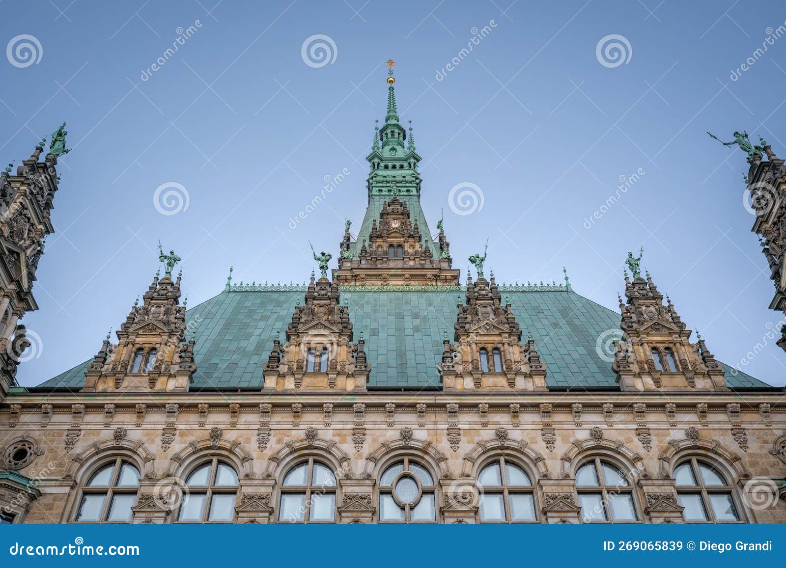 Hamburg City Hall - Hamburg, Germany Stock Image - Image of ...