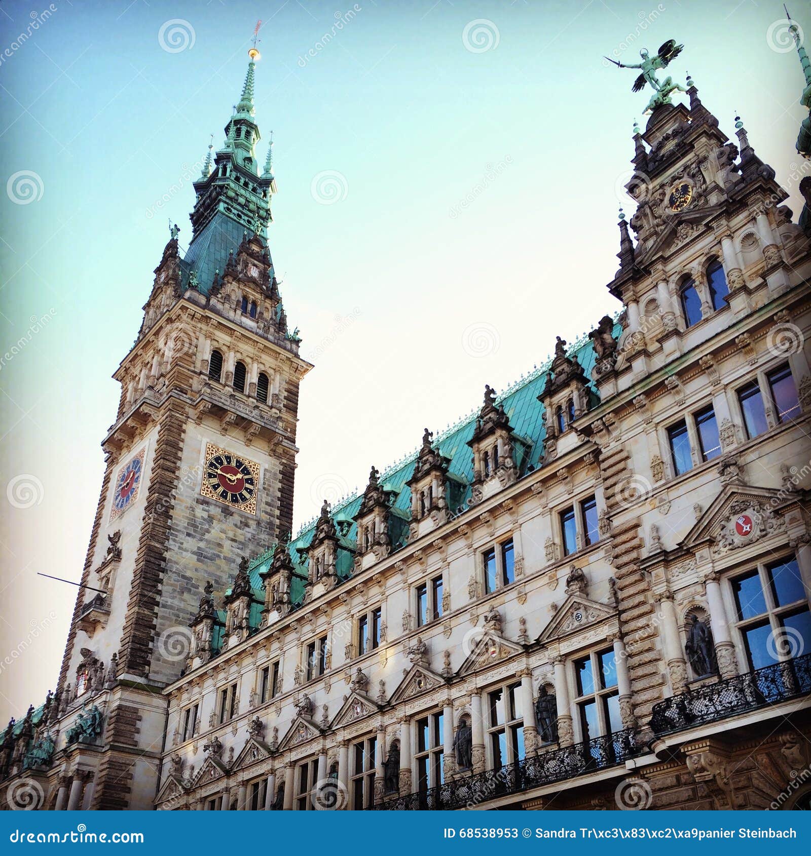 Hamburg, Germany stock image. Image of building, architecture - 68538953