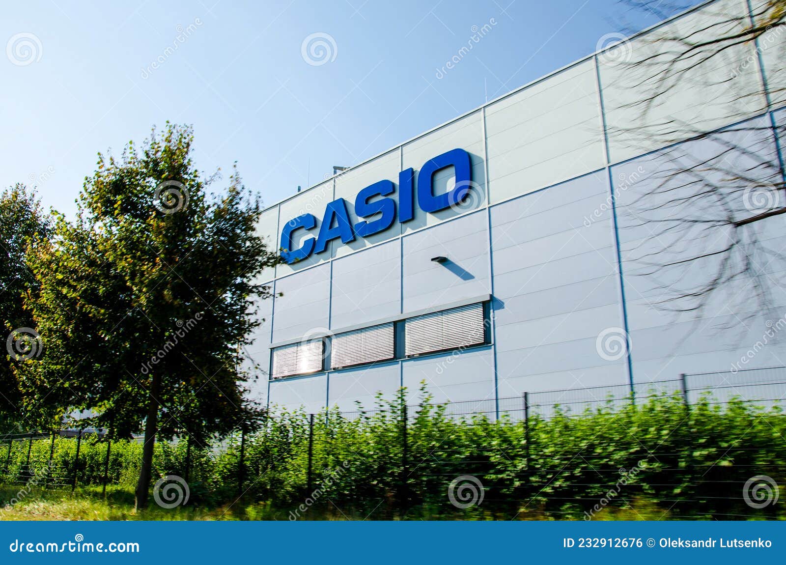 Casio Logo On A Retailer Selling Their Watches. Editorial Photo ...
