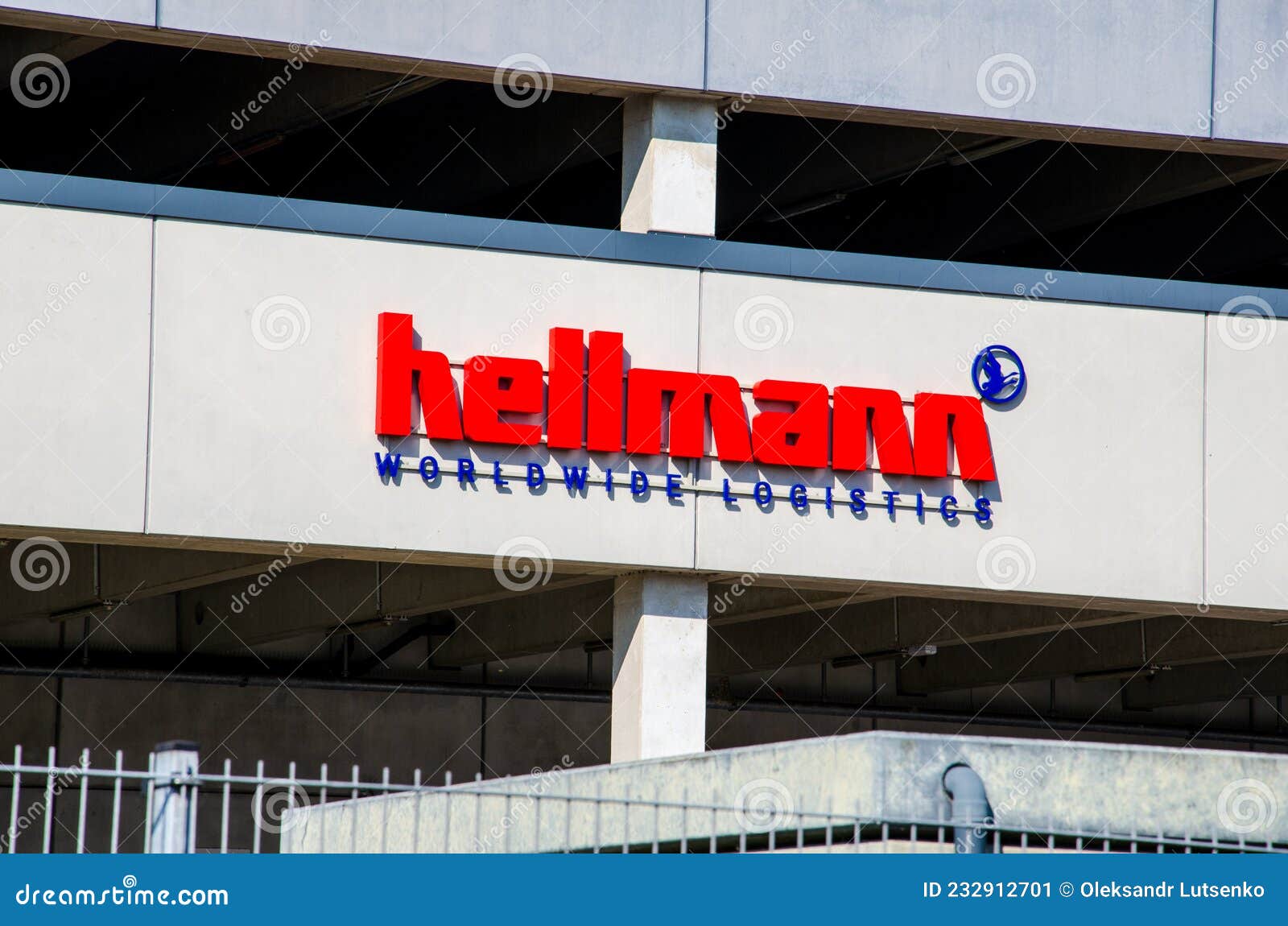 Hamburg, Germany - September 09, 2021: Hellmann Worldwide Logistics ...