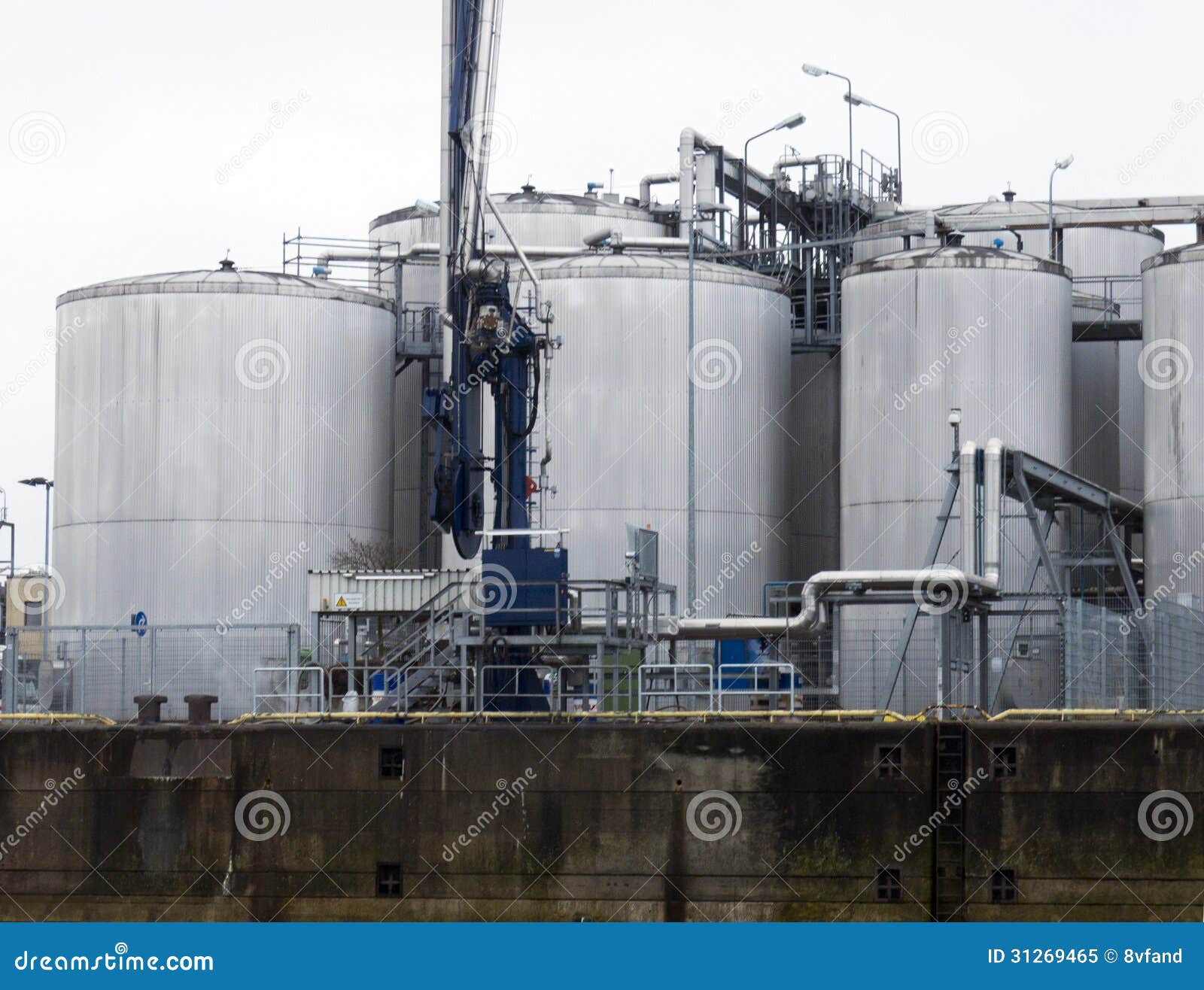 Hamburg WWTP stock image. Image of supply, water, silo - 31269465