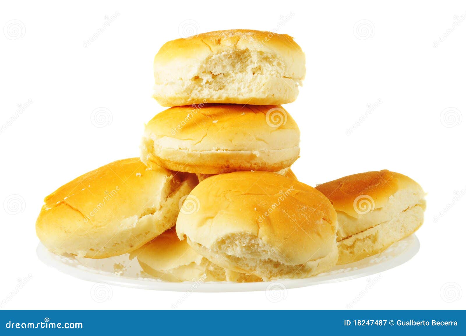Hamburger buns stock image. Image of ingredient, bread - 18247487