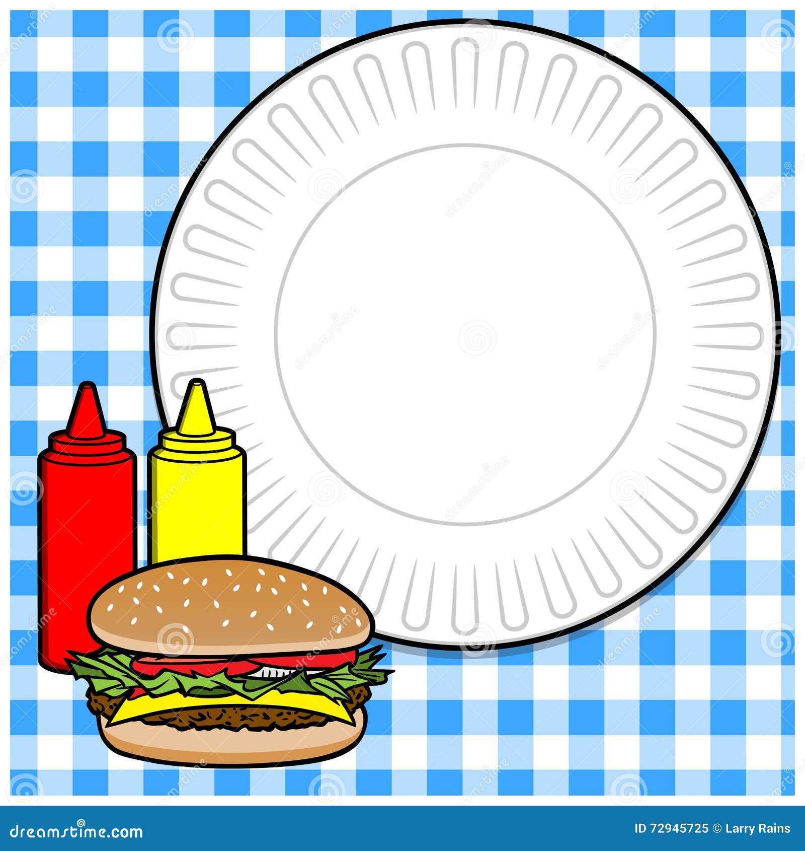 Cookout Border Clipart