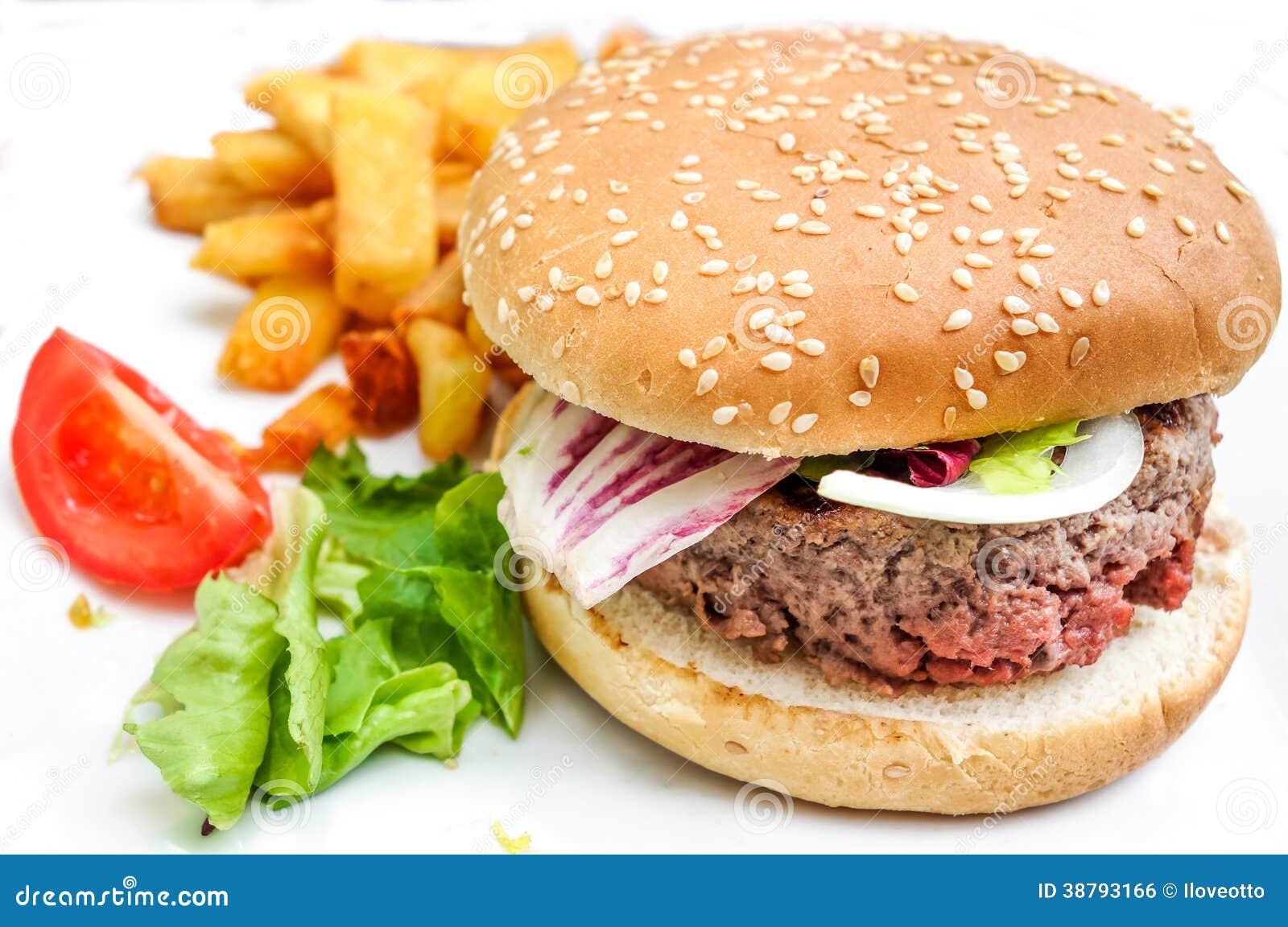 Hamburger de fromage photo stock. Image du hamburger - 38793166