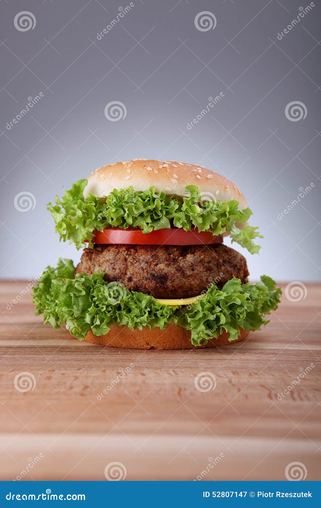 Hamburger stock image. Image of healthy, food, tasty - 52807147