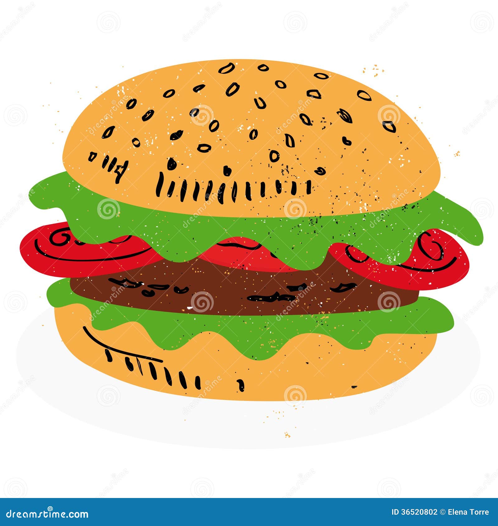 Hamburger Cartoons, Illustrations & Vector Stock Images - 175278 ...