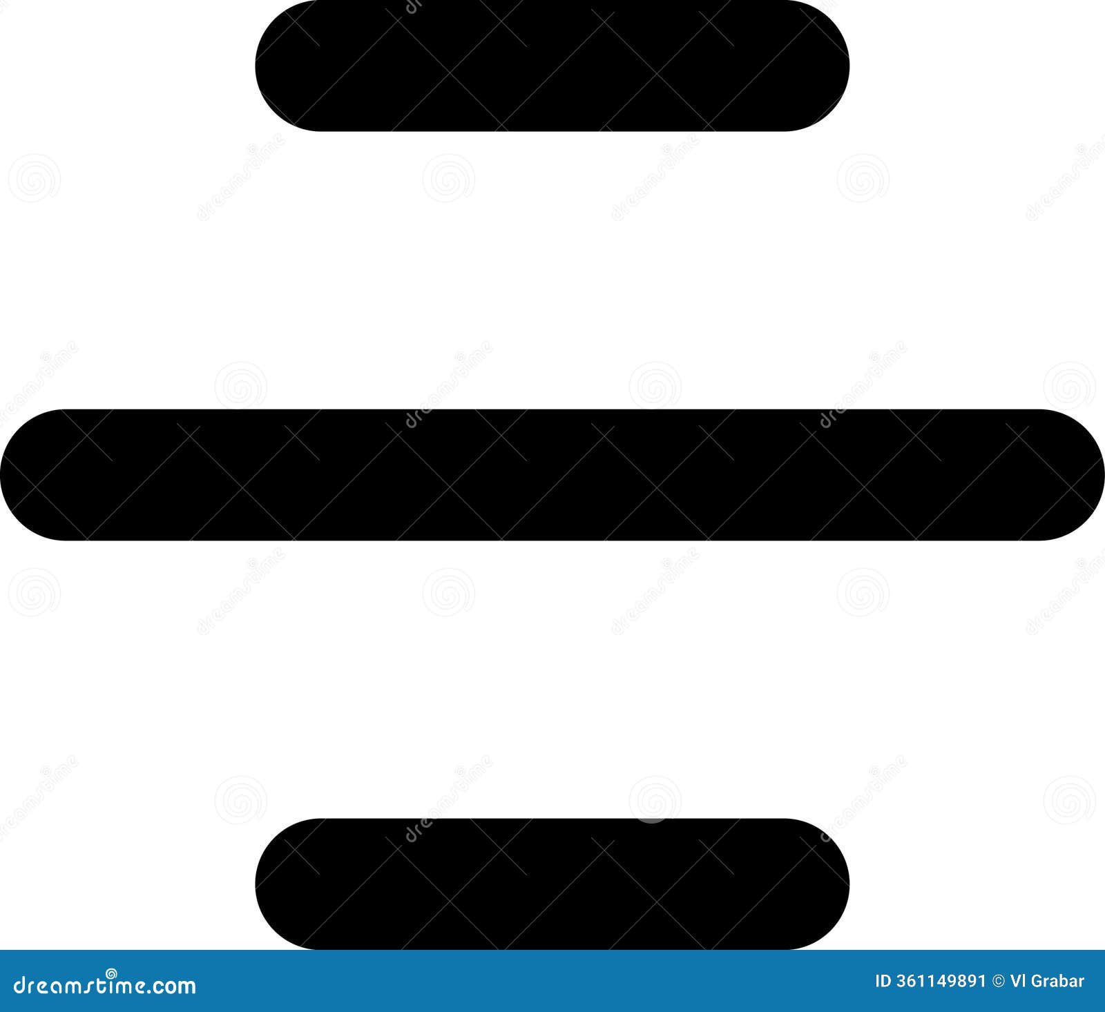 Hamburger Menu Flat Icons. UI Website Design Elements. Navigation Icons ...