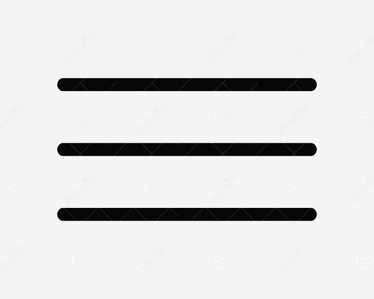 Hamburger Menu Icon. Web Website App Navigate Navigation Button UX UI ...